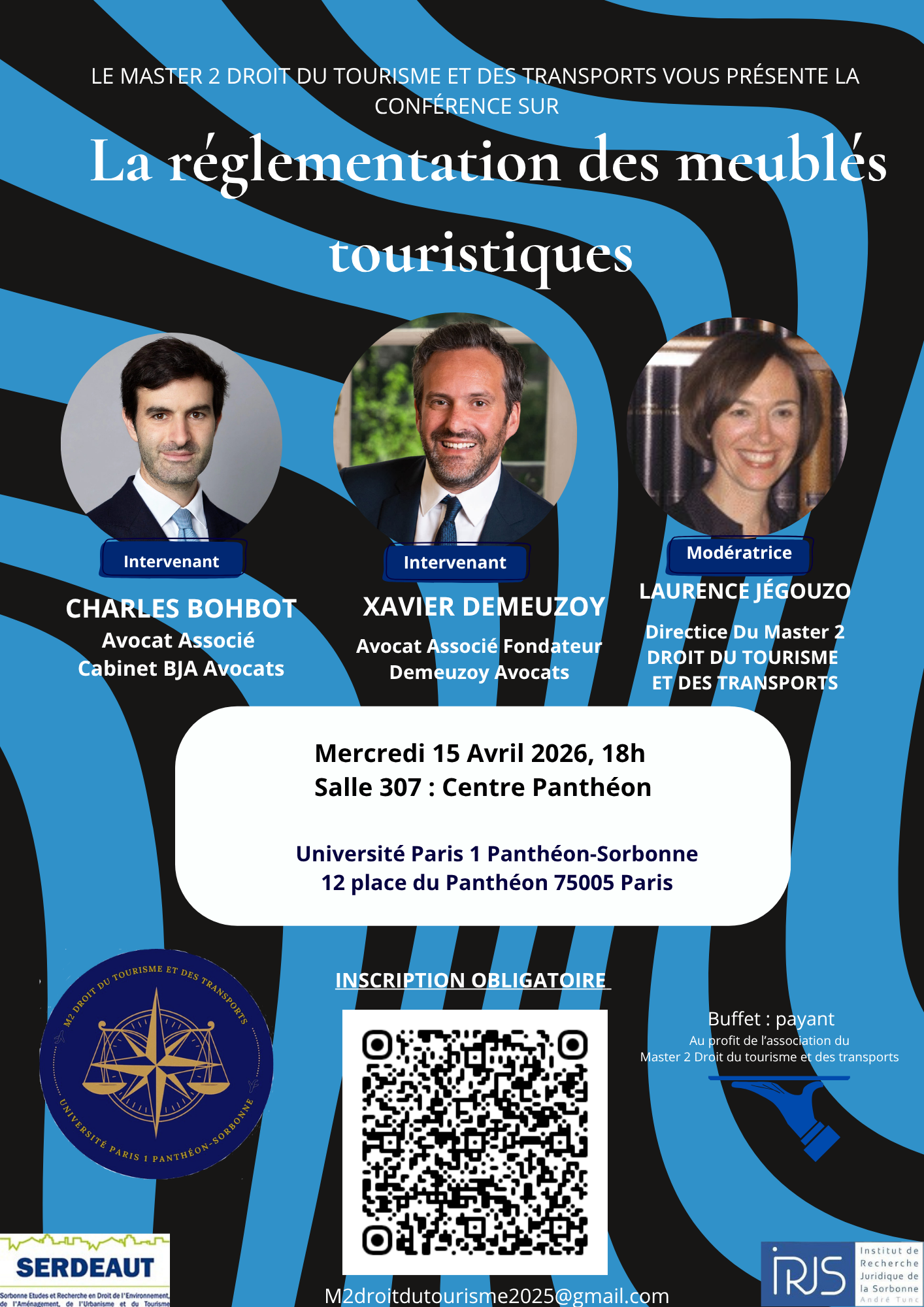 Conférence "La réglementation des meublés touristiques" | Labo - IRJS